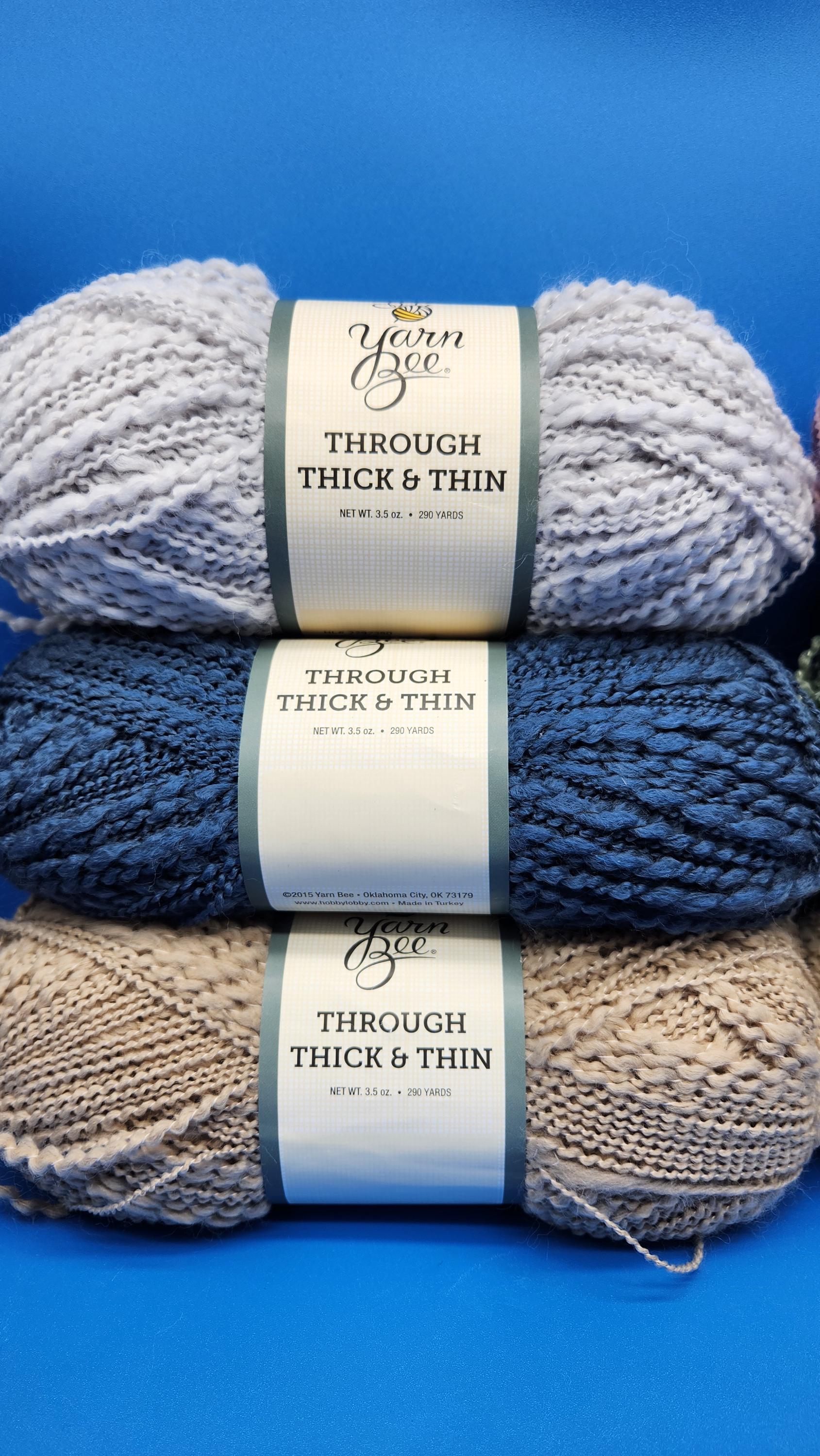 Yarn Bee Through Thick and Thin, Hobby Lobby Yarn - Etsy