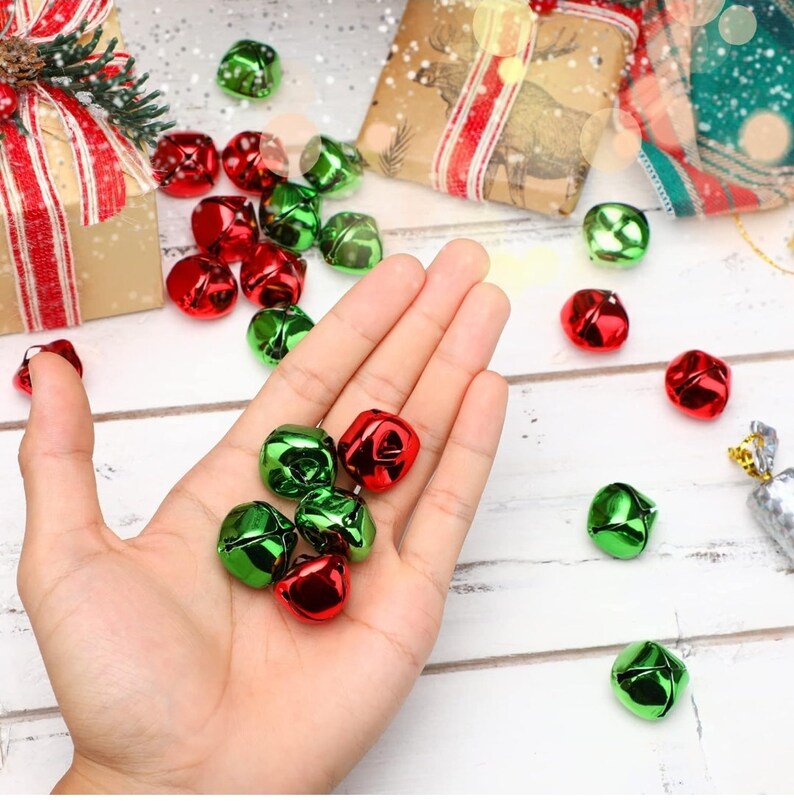 Jingle Bells Pack of 6, 1 Inch Christmas Jingle Bells - Etsy