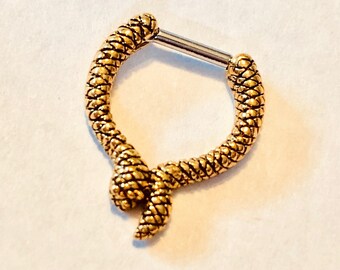 Snake nose ring | Etsy