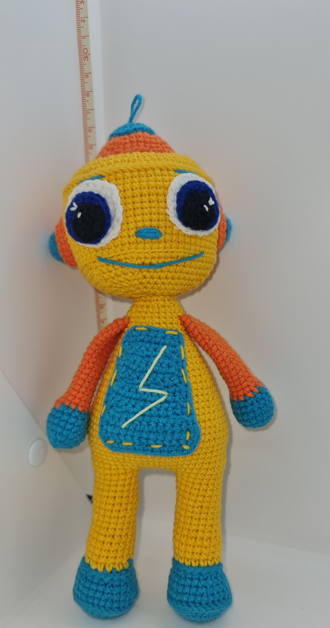 Crochet Robot - Amigurumi, Crocheted Toy, Baby/kids Gift, Universal ...
