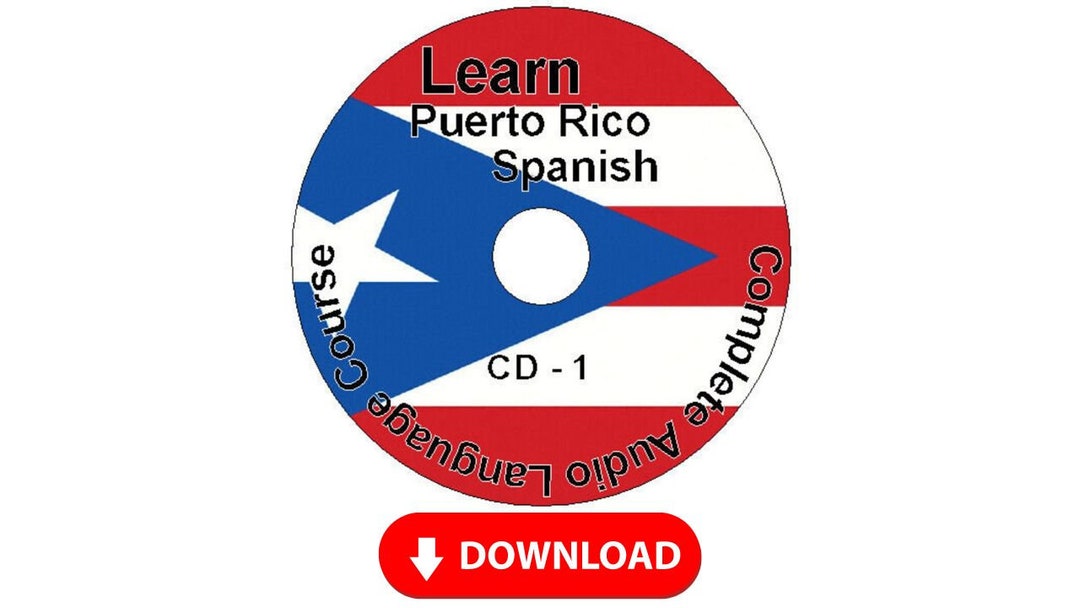 Learn How to Speak Puerto Rico Spanish Language Course 12 CD Pack ...