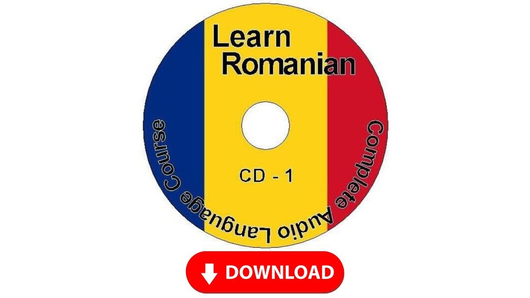 Learn How to Speak Romanian Language Course 1 CD Pack Instant Digital Download - Etsy