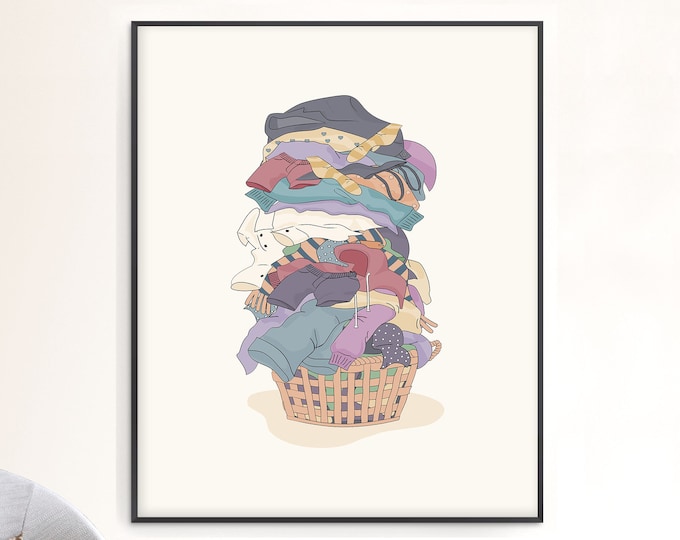 Laundry Room Print Utility Room Poster Housewarming Gift - Etsy UK