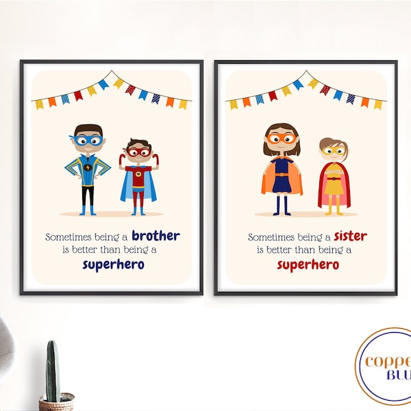 Brother Superhero - Etsy UK