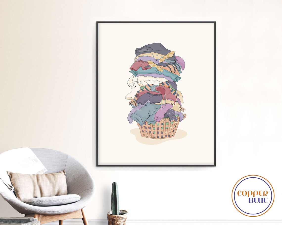 Laundry Room Print Utility Room Poster Housewarming Gift - Etsy UK