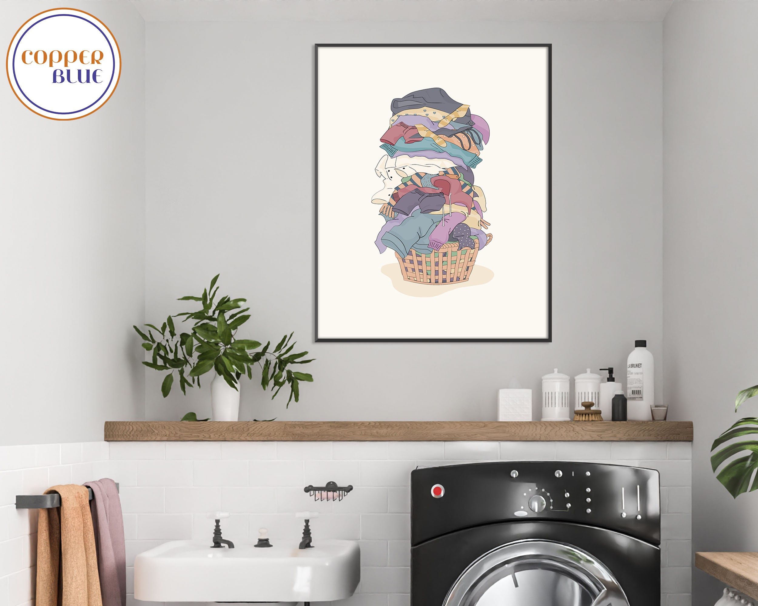 Laundry Room Print Utility Room Poster Housewarming Gift - Etsy UK