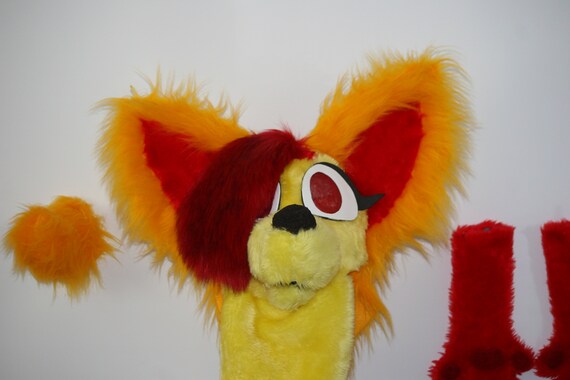 Cute Fire Fennec Fox - Etsy UK