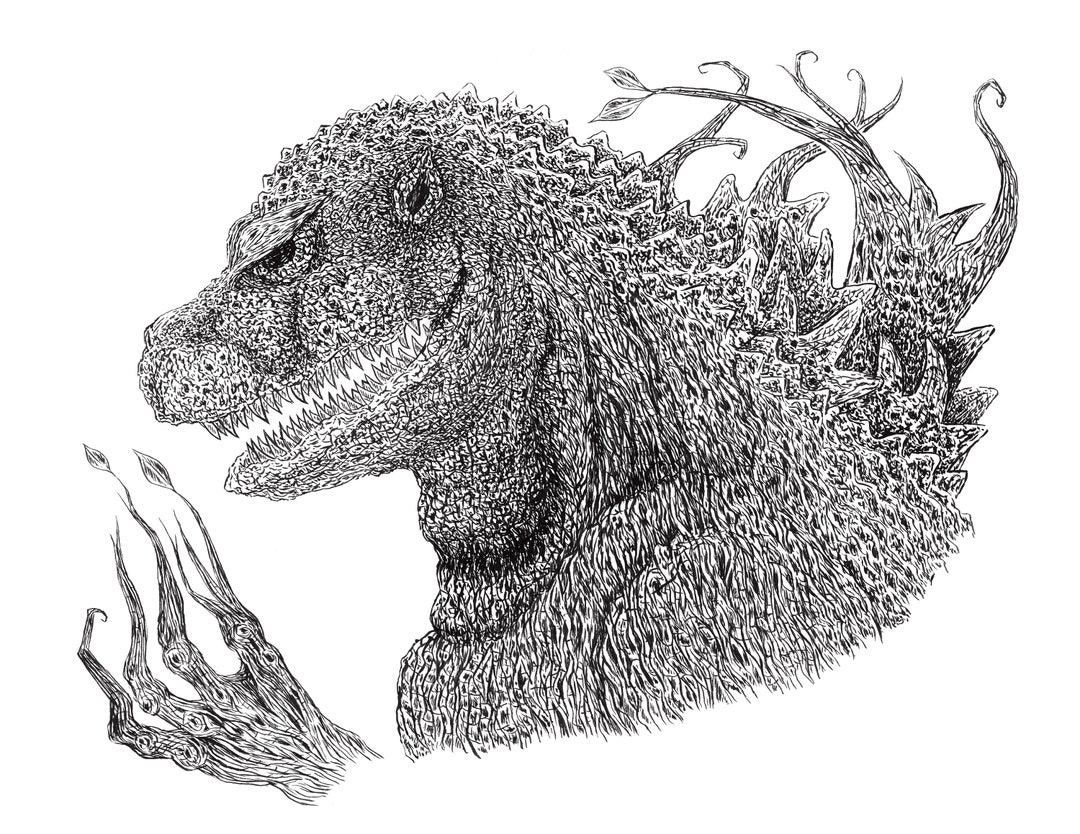 1954 Godzilla Tree - Etsy