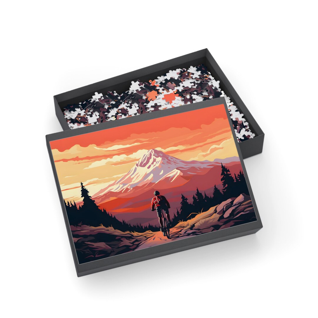 Mountain Adventure Puzzle: Conquer Peaks in Every Piece - Etsy