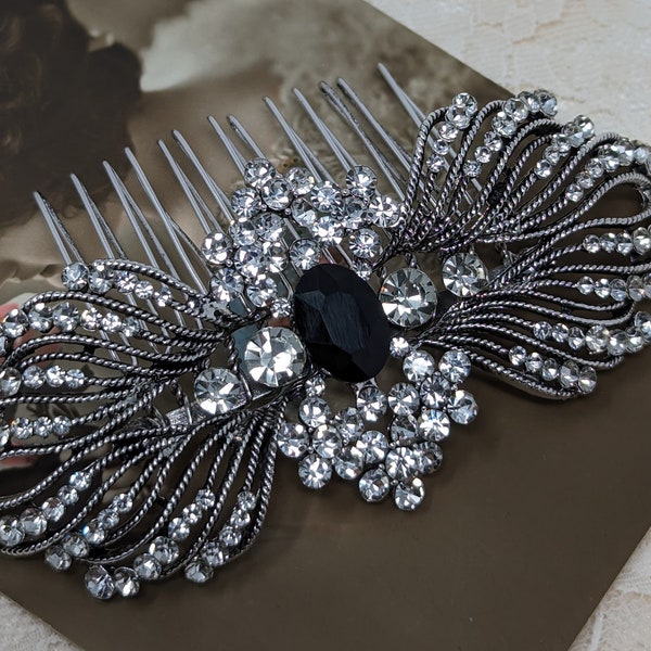 Black Hair Comb - Etsy