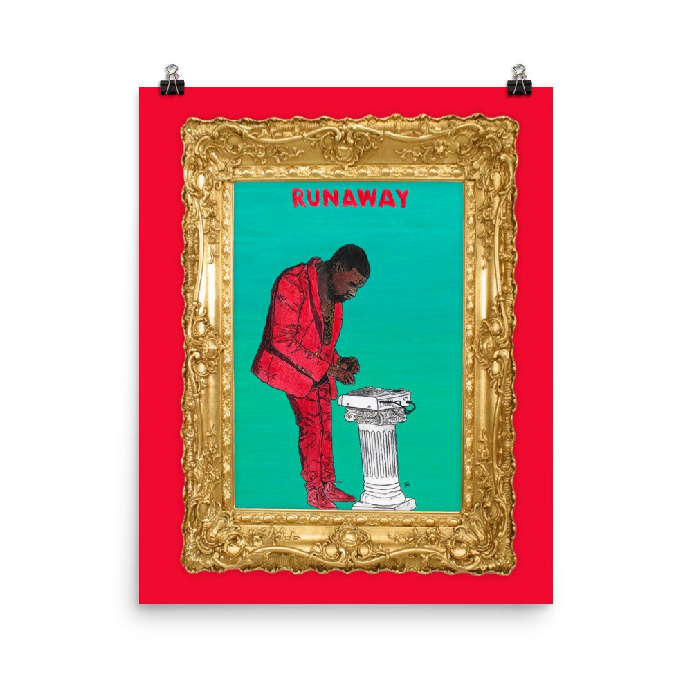 Kanye West Runaway Poster - Etsy