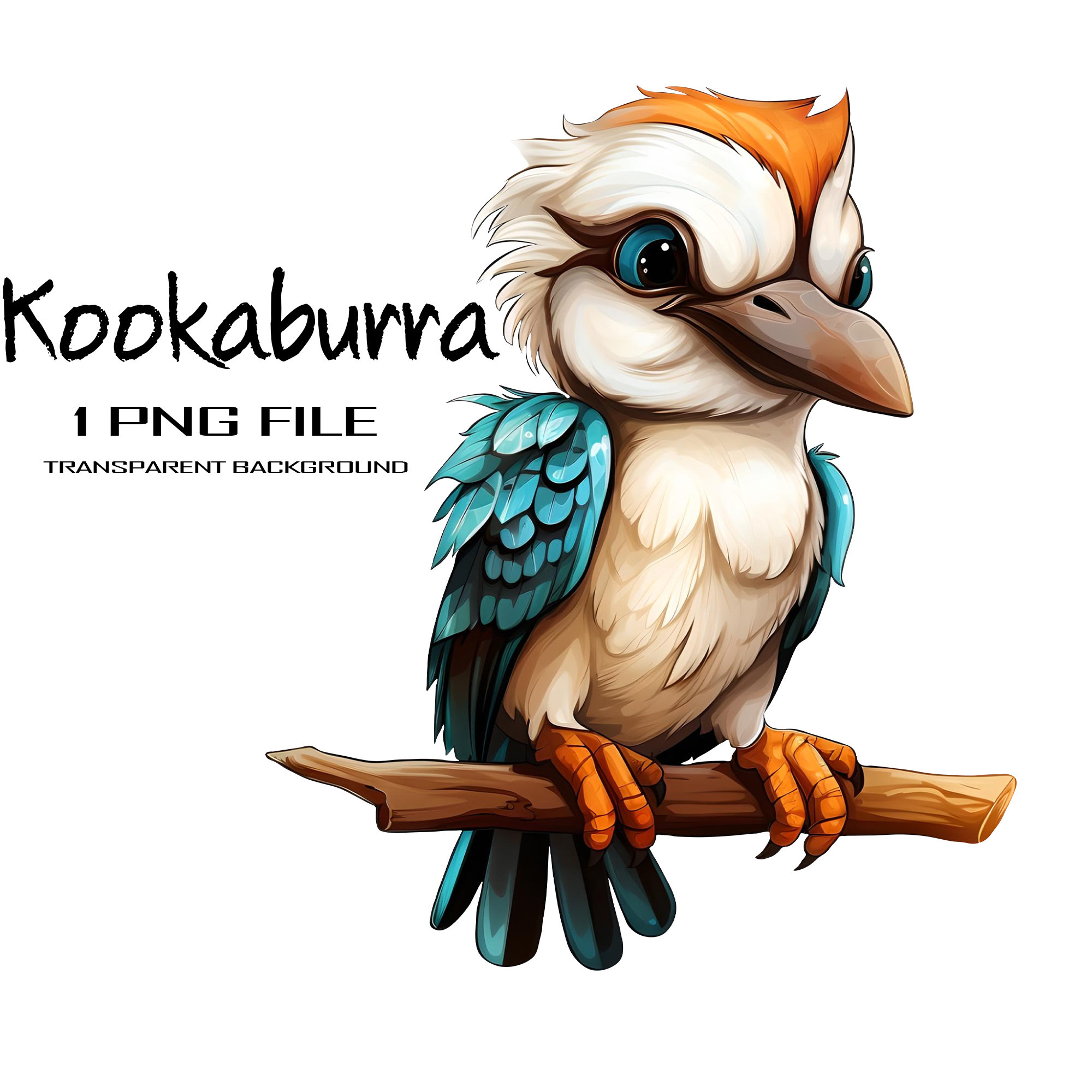 Australian Animals Kookaburra