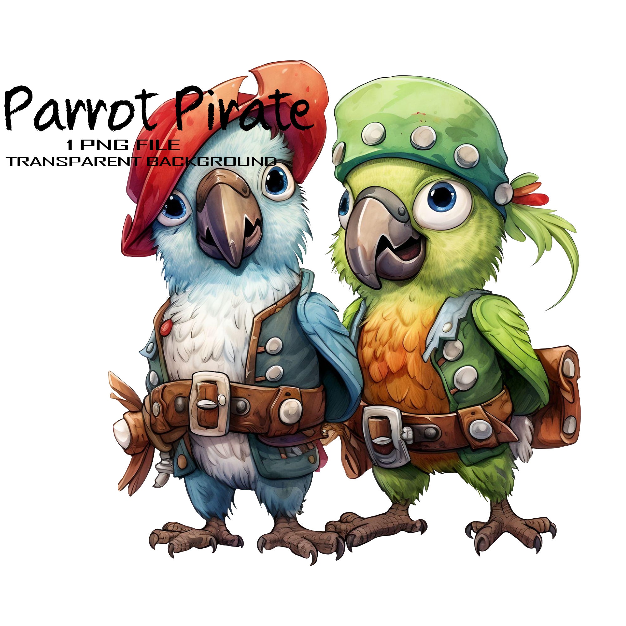 Pirate Parrot Png