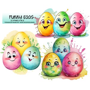 Delightful Easter Egg Clipart Set - Instant Download for Your Easter ...