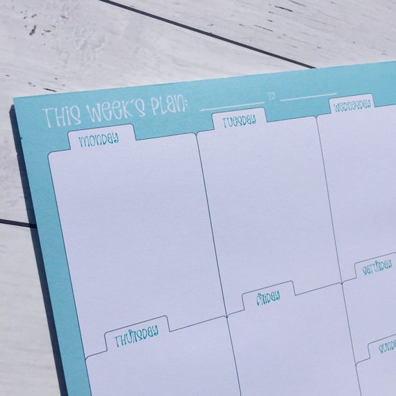 Paper & Party Supplies Calendars & Planners Fridge Planner A5 Planner ...