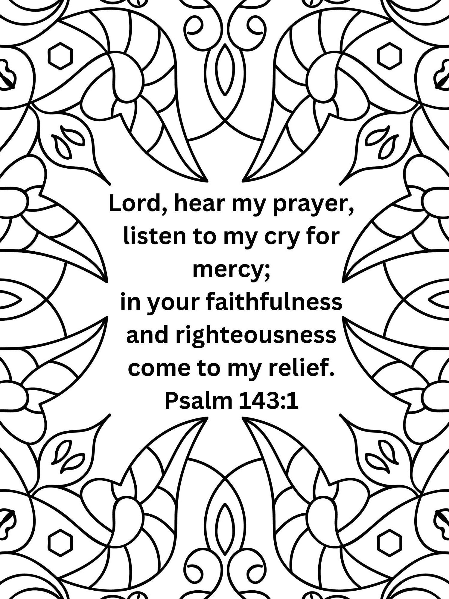 How to Pray Printable Prayer Coloring Book With Scriptures KJV - Etsy
