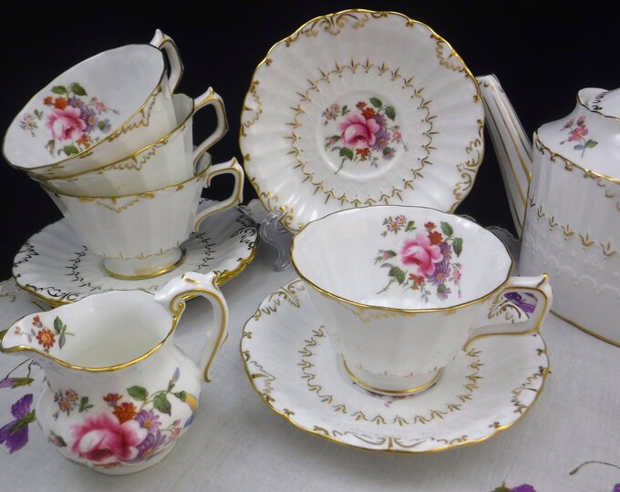 Royal Crown Derby Ashby Tea Cups Burford Shape - Etsy