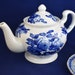 Nantucket Home Blue Rose Teapot - Etsy