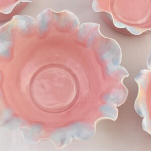 SOLD - Set Petal Ware Dessert Fruit Bowls by Doris Suman California ...