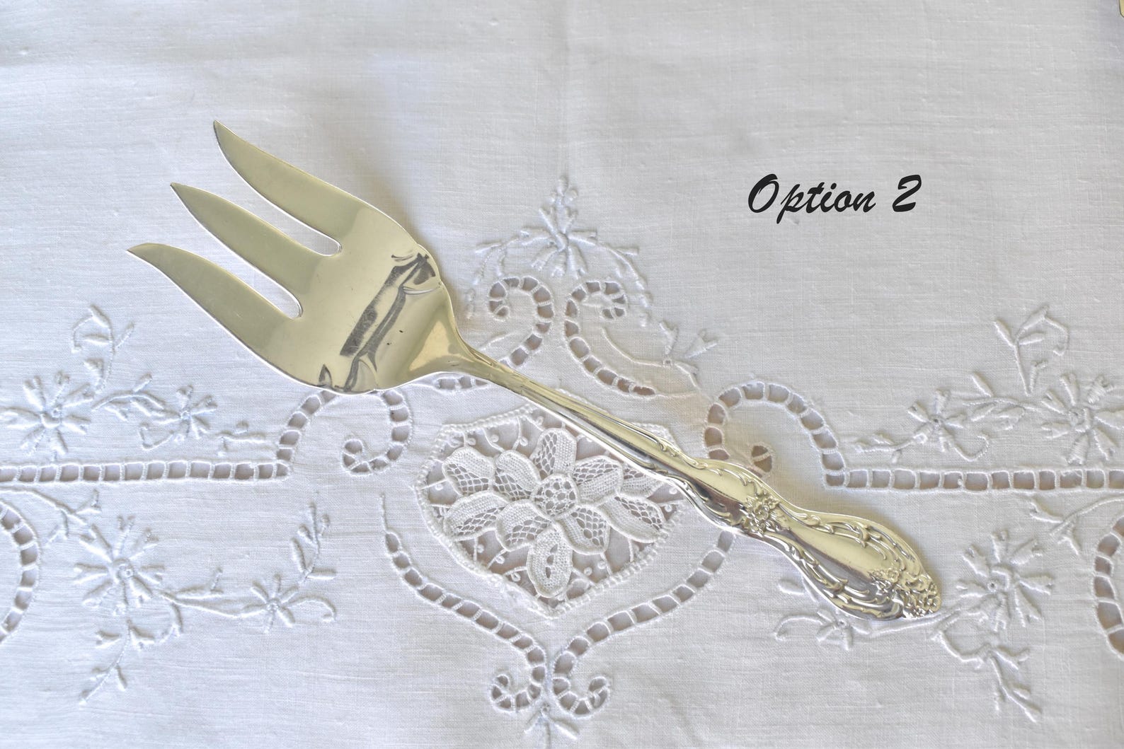 Large Serving Forks - Vintage Silver Plate - Multiple Options - Etsy