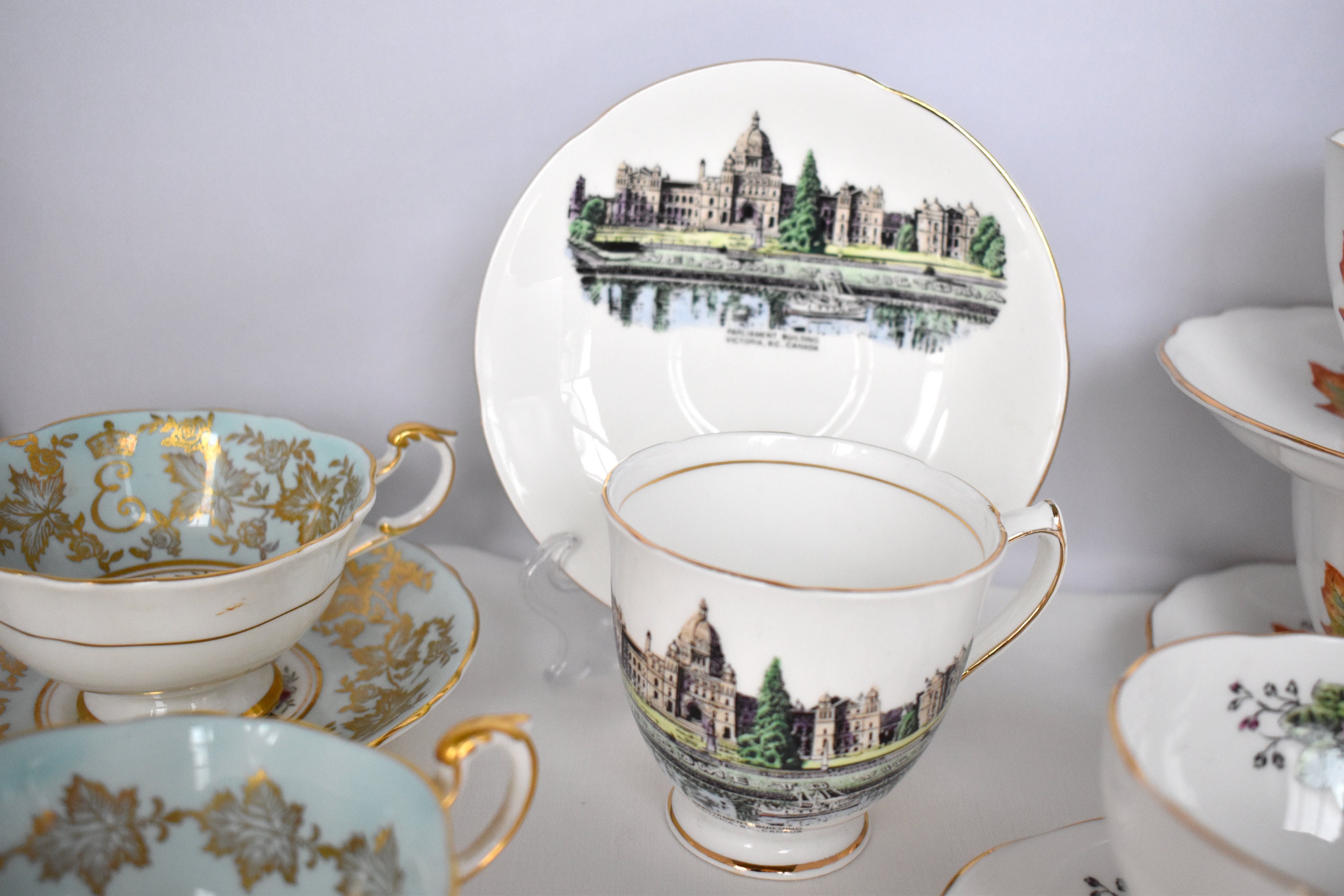 Oh Canada! Tea Cups Celebrating Canada and Its Provinces - Etsy
