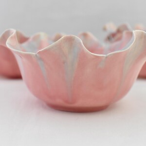 SOLD - Set Petal Ware Dessert Fruit Bowls by Doris Suman California ...