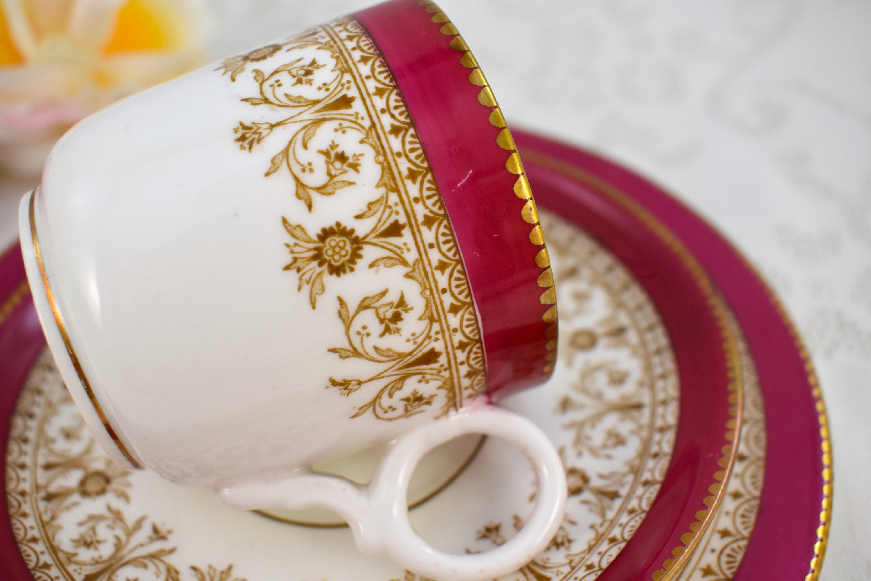 Late 1800's Aynsley Dessert Tea Trio Set - Pattern 6499 - Etsy