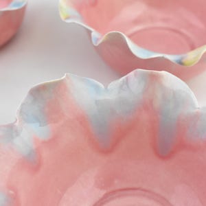 SOLD - Set Petal Ware Dessert Fruit Bowls by Doris Suman California ...