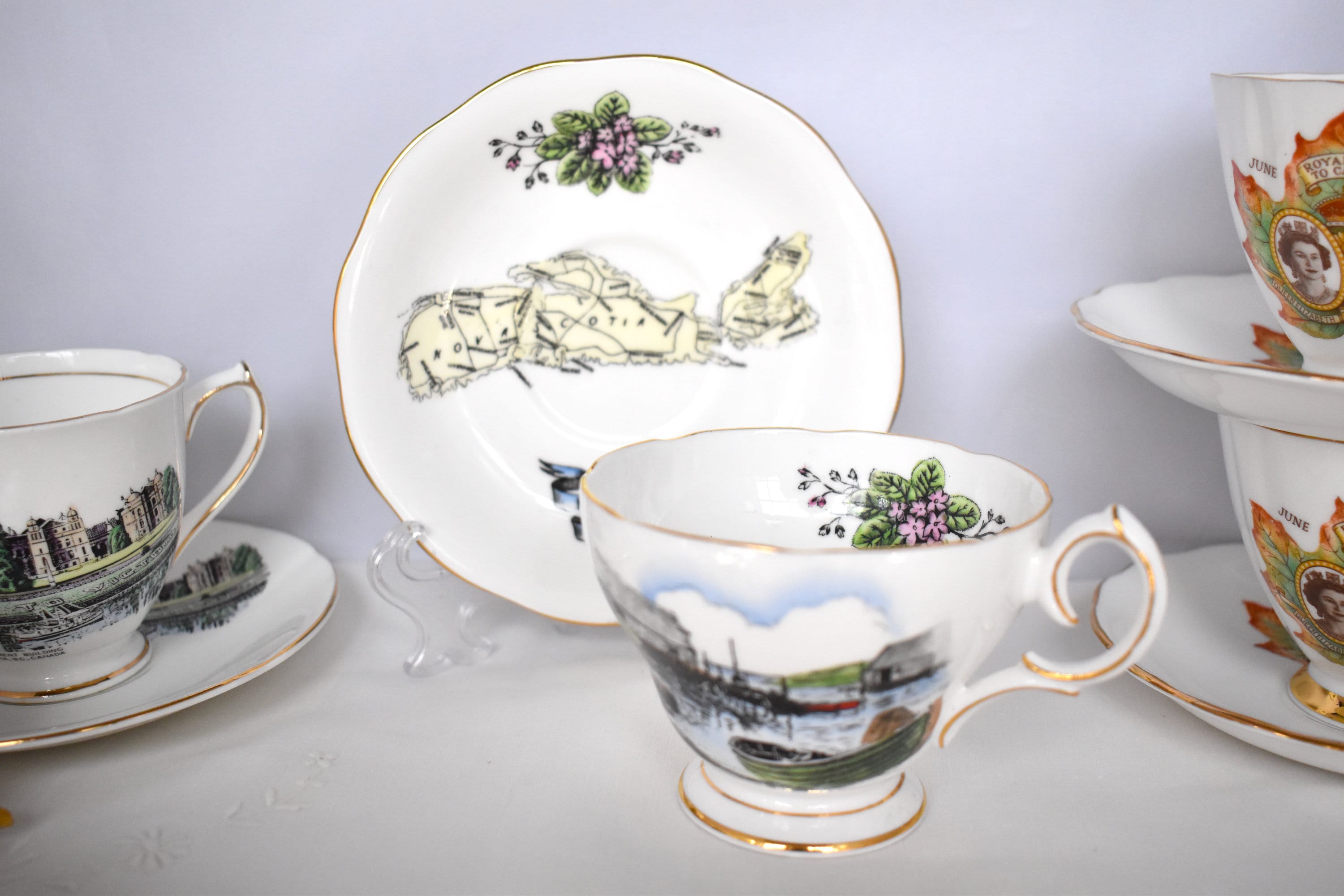 Oh Canada! Tea Cups Celebrating Canada and Its Provinces - Etsy