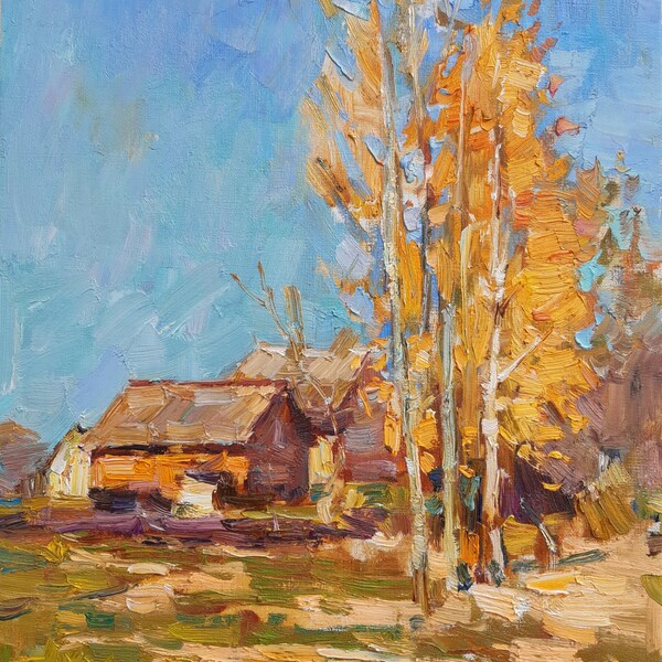 Autumn Painting - Etsy