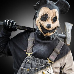 Dead Mouse Masque Mickey Horror Art Skin Face Serial Killer Mouse Gore ...