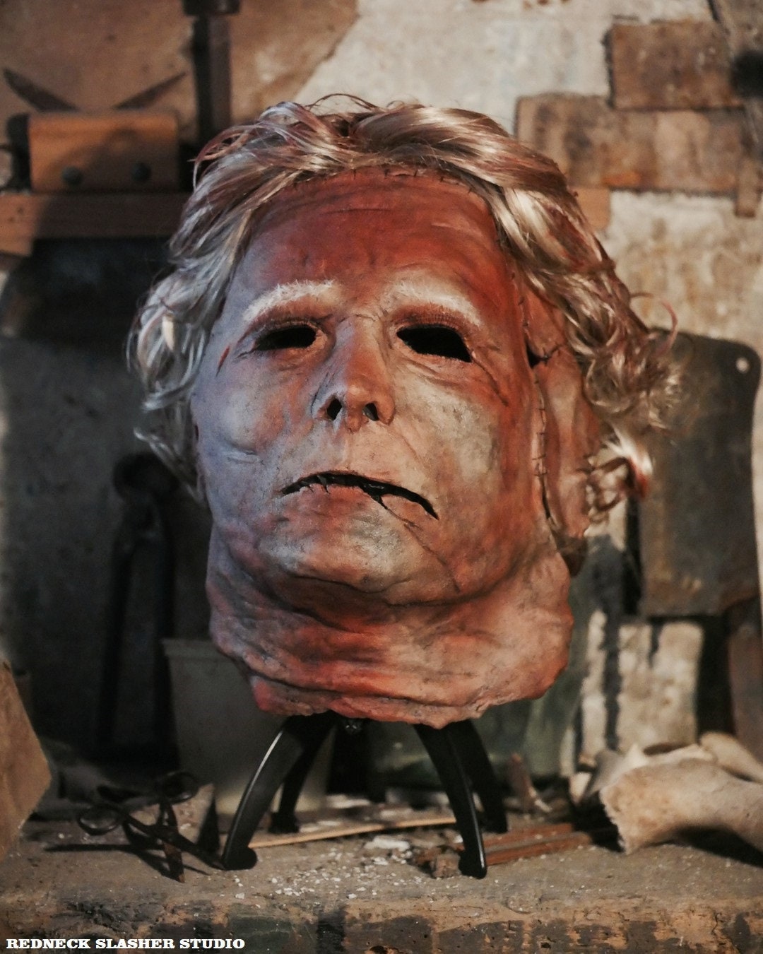 Ed Gein Mask Butcher Plainfield Serial Killer Replica Horror Art Skin ...