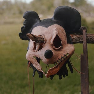 Dead Mouse Masque Mickey Horror Art Skin Face Serial Killer Mouse Gore ...