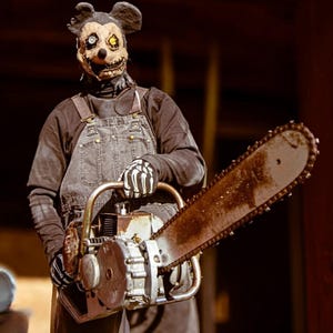 Dead Mouse Masque Mickey Horror Art Skin Face Serial Killer Mouse Gore ...