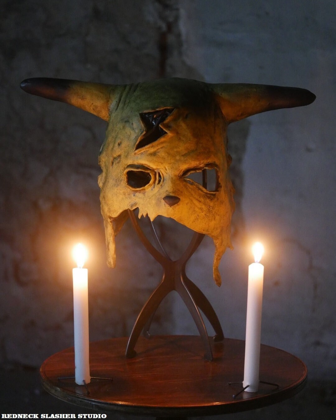 God of Thunder Mask Horror Art Skin Face Serial Killer Gore Pikachu ...