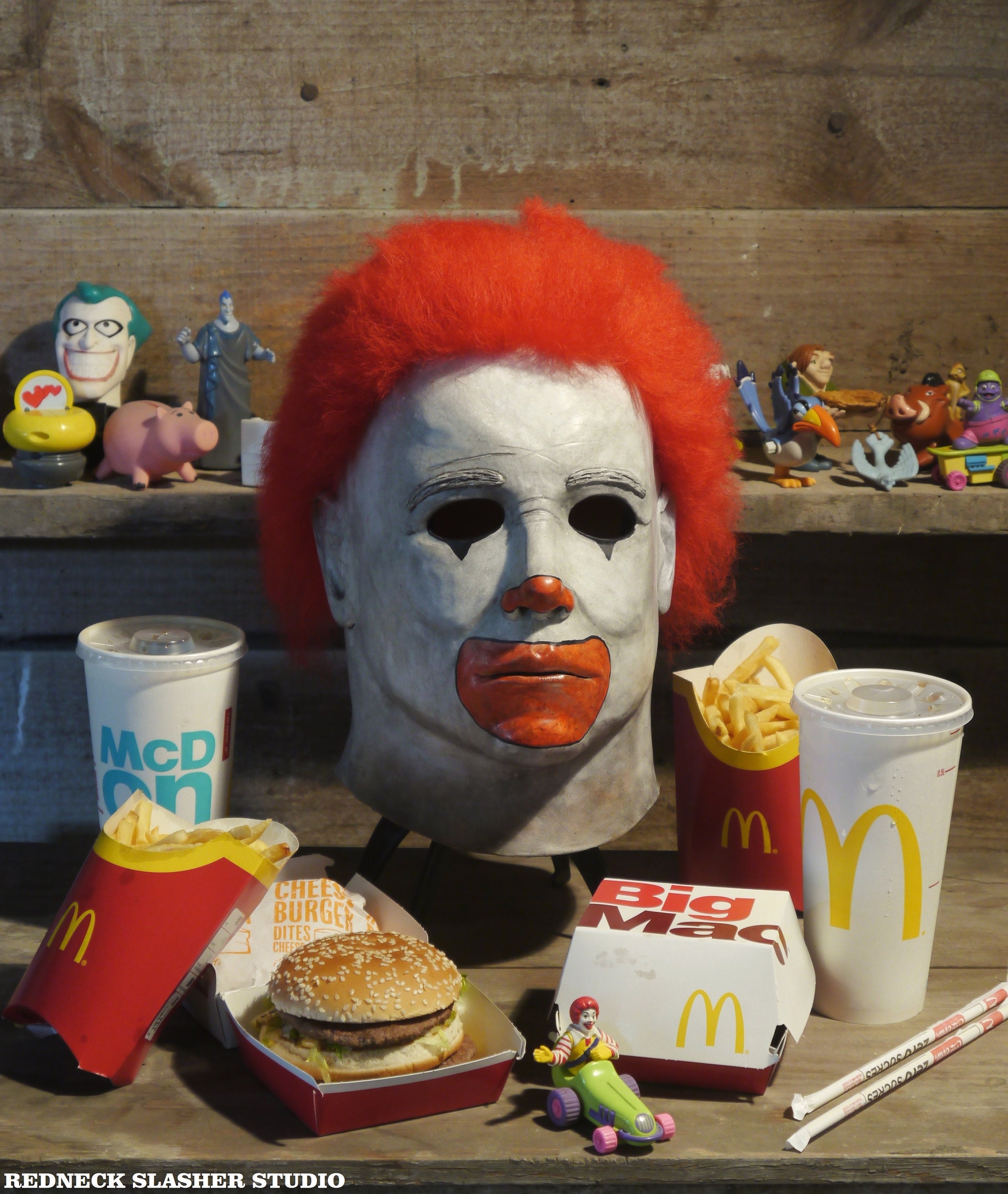 Ronald Mcdonald Mask