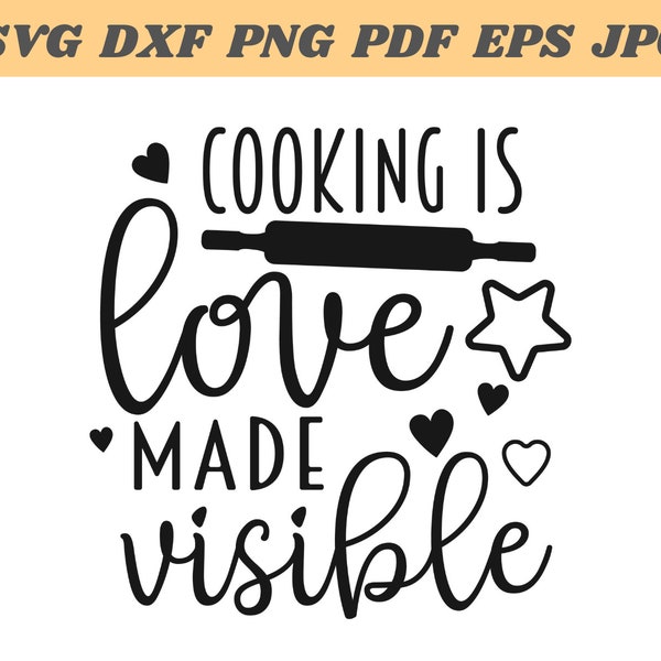 Cooking is Love Made Visible - Etsy