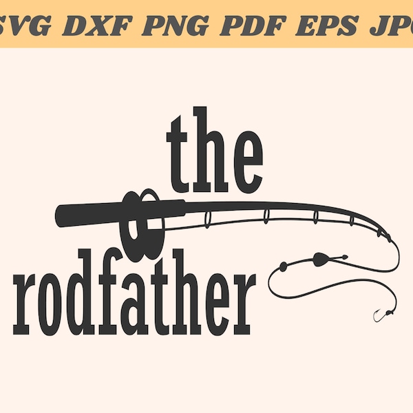 Rodfather Svg - Etsy