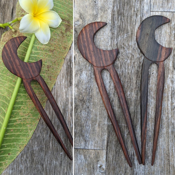 Moon Hair Fork - Etsy