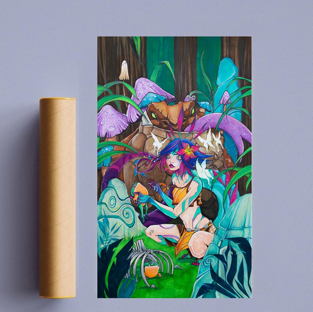 Neeko | Custom League of Legends Poster | Digital Downloads - Etsy