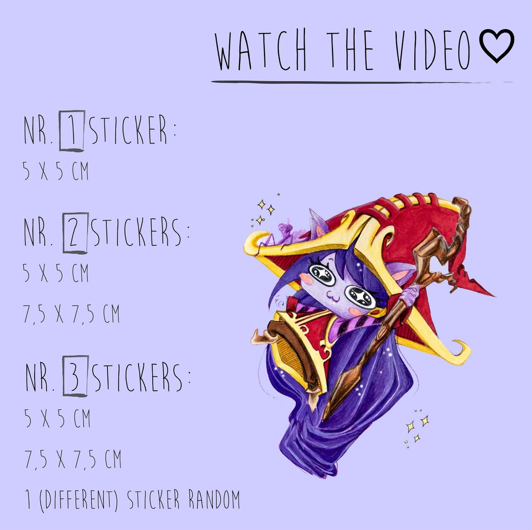 Lulu League of Legends Stickers - League of Legends Lulu - Yordle Lulu ...
