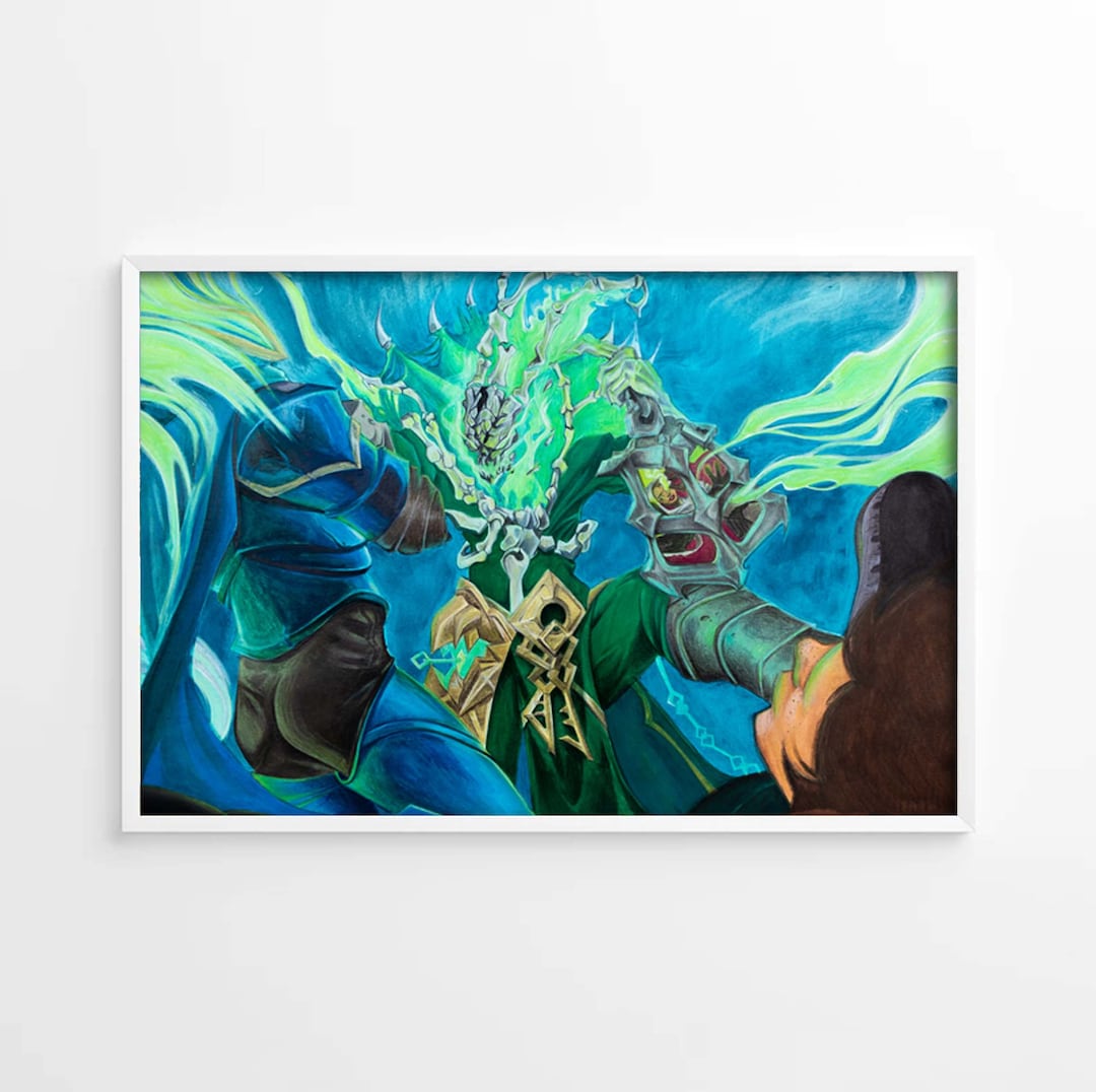 Thresh Poster League of Legends League of Legends Prints - Etsy