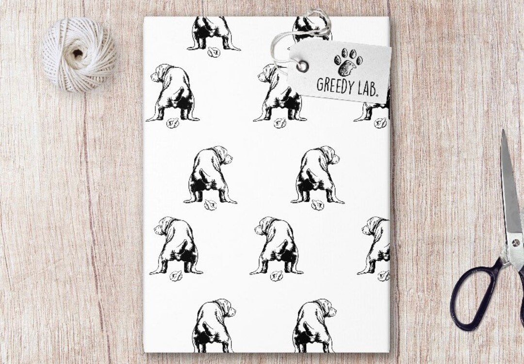 FUNNY DOG PAPER Pet Gift Wrap Pet Birthday Wrap Dog - Etsy