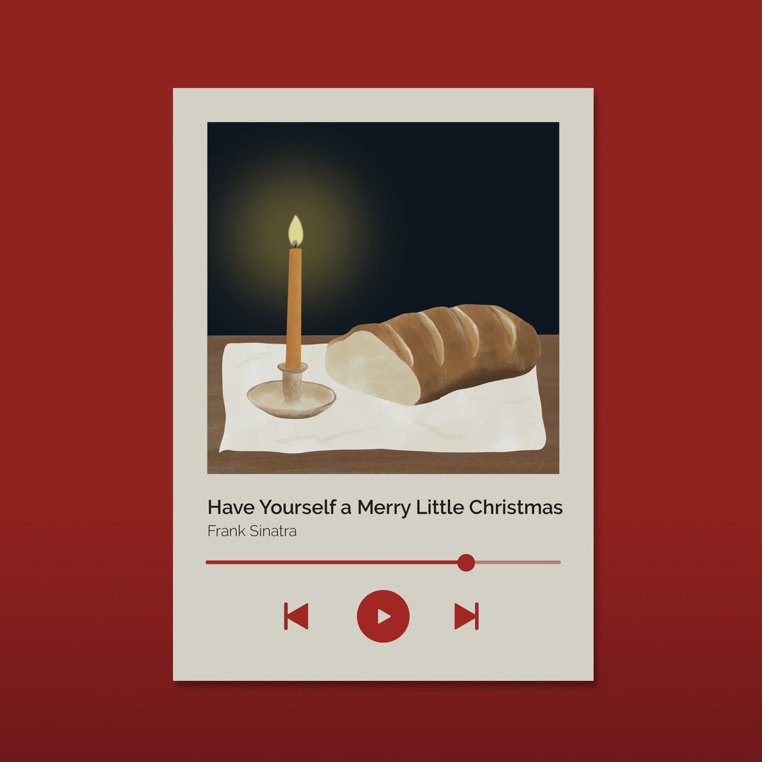 Printable Christmas Music Postcard, Jingle Bell Rock, Christmas Card ...