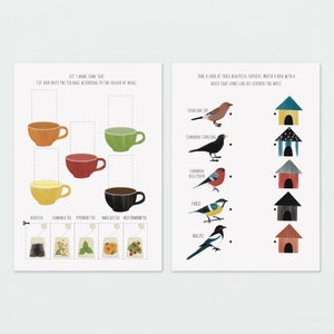 Fall Theme Worksheets, 18 Pages, Preschool - Etsy