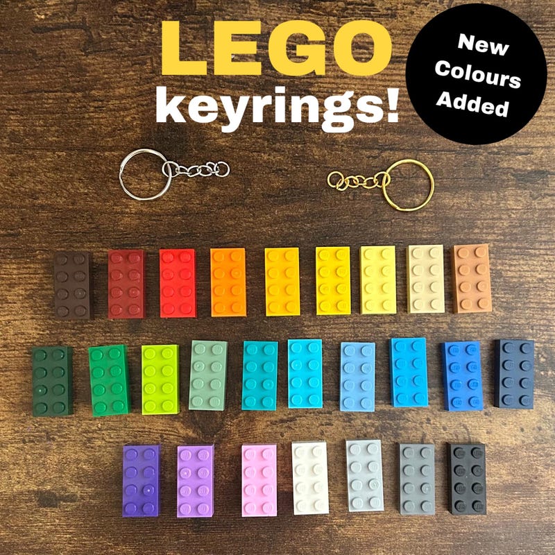 Lego® Keyring - Etsy UK