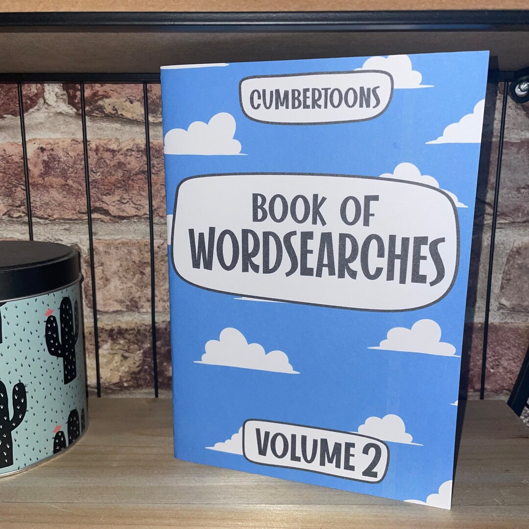 Book of Wordsearches - Volume TWO - Free UK Delivery - Etsy