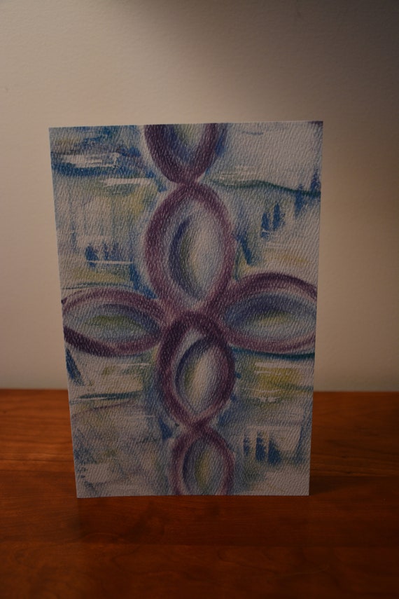 Infinity Cross Prayer Card — LUMINOUS MINISTRIES