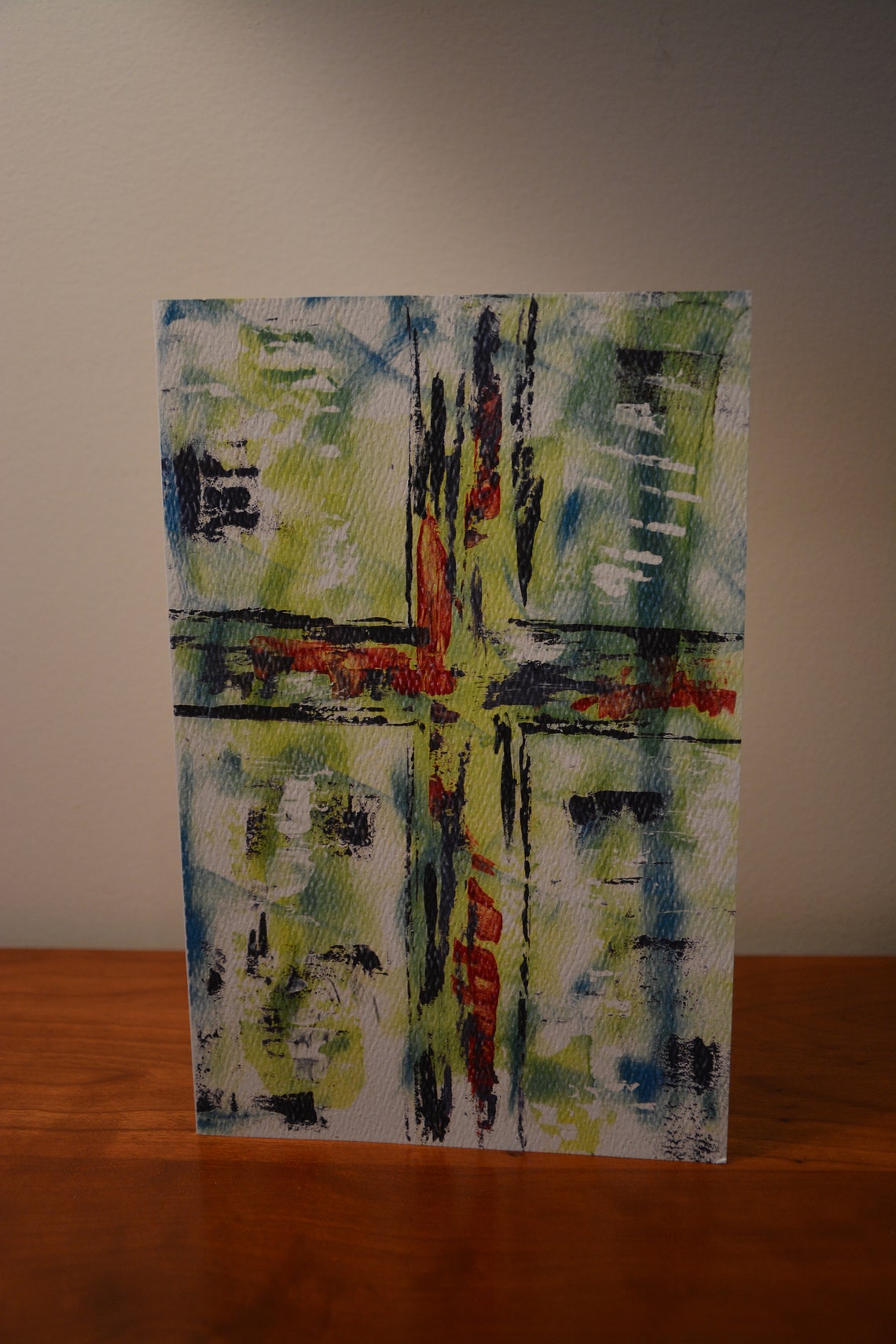 Sacrifice Cross Prayer Card - Etsy