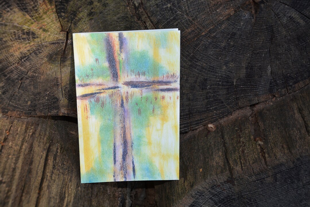 Resurrection Cross Prayer Card - Etsy